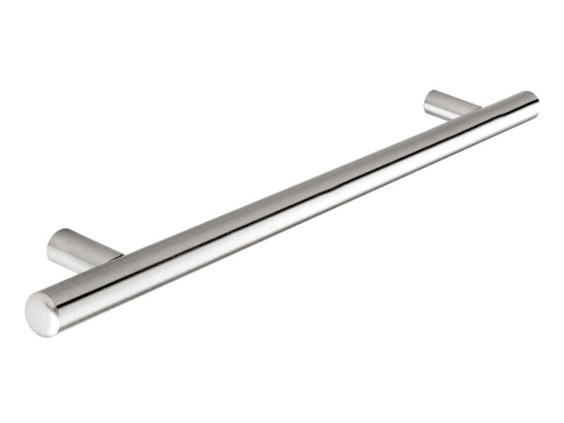 Pandora Hardware - Solid Stainless Steel Bar Handle Brushed Nickel ...