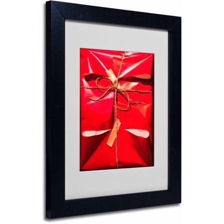 "Red Wrap" by Roderick Stevens, Black Frame | Walmart Canada