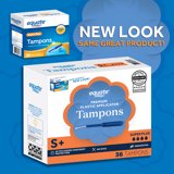 Equate Tampons with Premium Plastic Applicators, Unscented, Super Plus ...