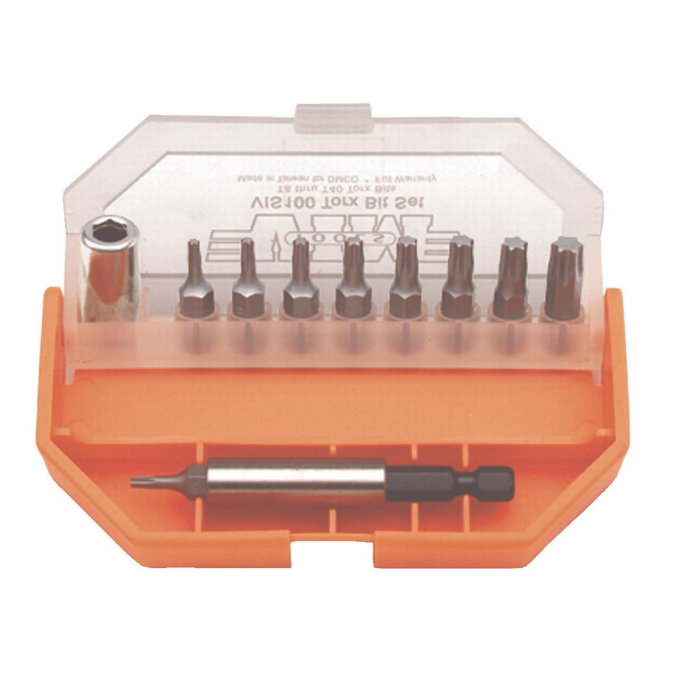 11 Piece Hex Bit Set T8-T40 - Walmart.com - Walmart.com