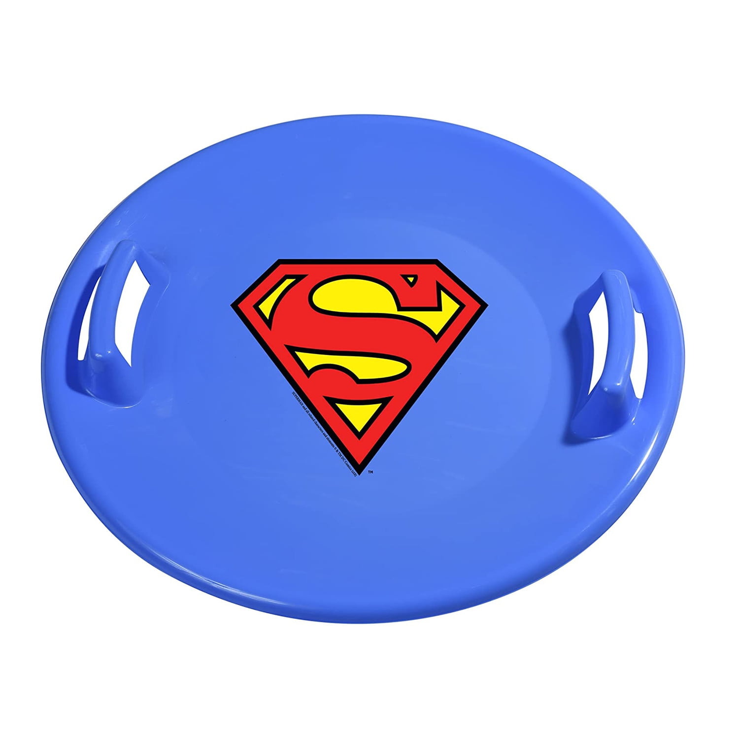 Slippery Racer Downhill Pro Superman Plastic Saucer Disc Snow Sled ...