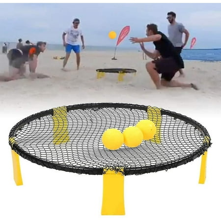 Mini Beach Volleyball Spike Ball Playset, Spike Battle Ball Playset ...