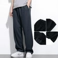 Men Sweatpants Mens Sweats Mens Baggy Sweatpants Leisure Solid Color