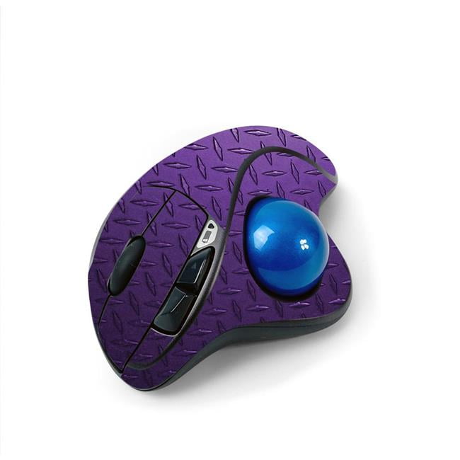 MightySkins LOGM570-Purple Diamond Plate Skin for Logitech M570 ...