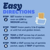 Pillsbury Toaster Strudel Strawberry Sprinkle Frozen Pastries with ...