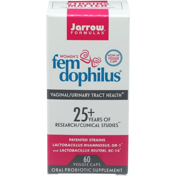 Jarrow Formulas, Inc. Women's Fem-Dophilus 5 Billion Cfu 60 Veg Caps ...