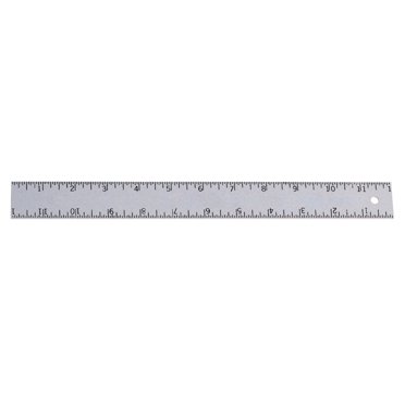 Alumicolor Aluminum Ruler: 18 inches - Walmart.com