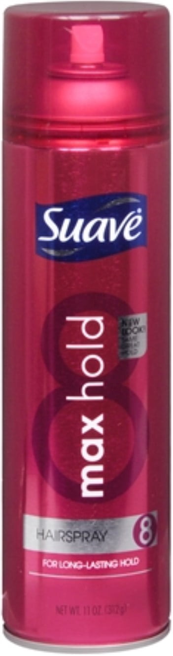 Suave Max Hold 8 Hairspray Aerosol 11 oz (Pack of 2) - Walmart.com