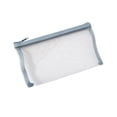 5 Pack - Fabric Pencil Case - Large Capacity Storage Pouch, Transparent ...