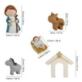 Baby Jesuses Holy Family Statue Miniature Christmas Nativity Scene ...