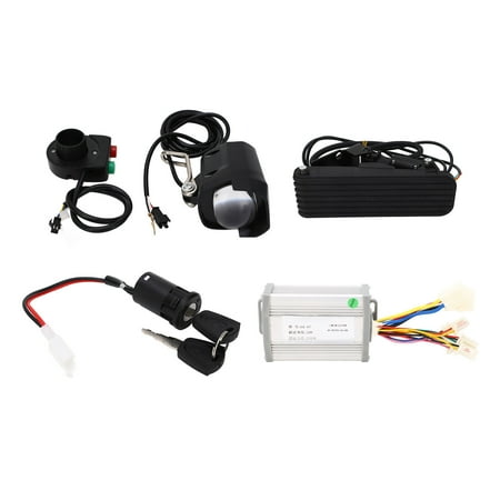 W Controller,24V 1000W Motor Controller Foot Pedal Speed Controller ...