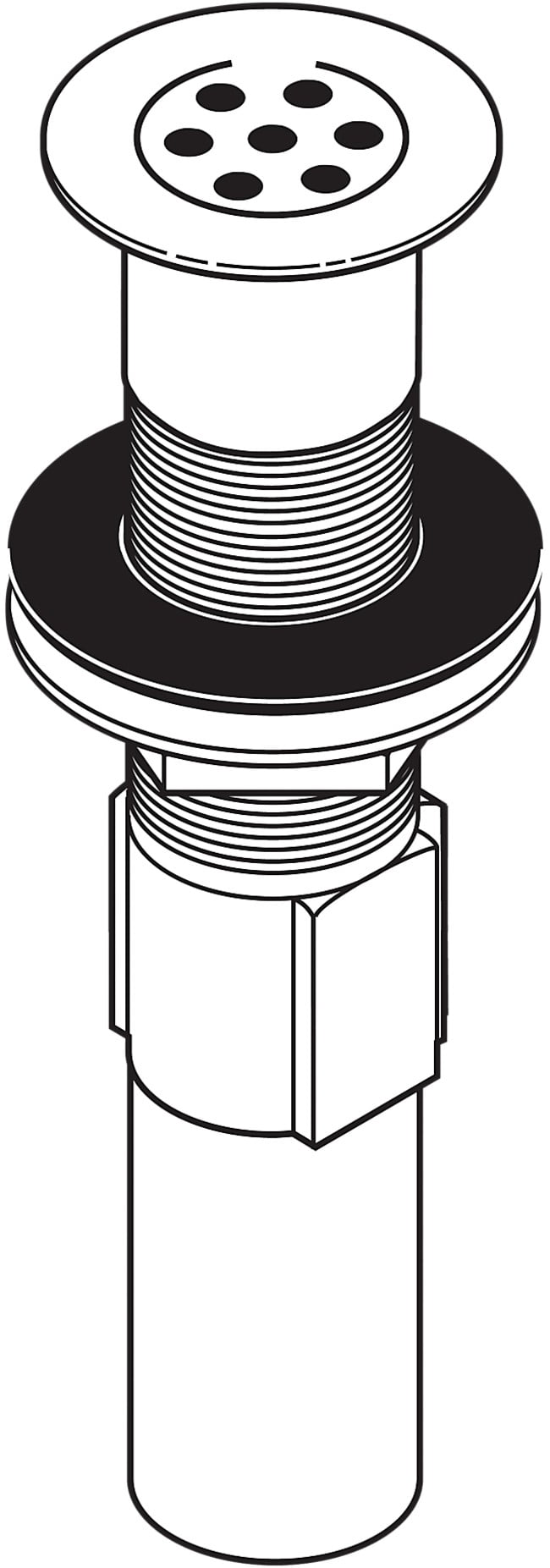 Delta Zura: Grid Strainer - Less Overflow - Bathroom - Walmart.com