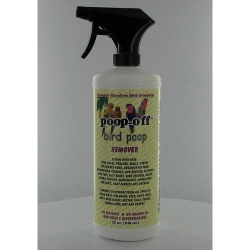 Poop-Off Bird Poop Remover, Spray, 32 fl oz - Walmart.com