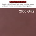 100 Packs 2000 Grits 80mm Aluminum Oxide Triangular Hook & Loop ...
