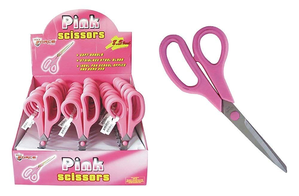 Diamond Visions Max Force 04-0962 8.5 Inch Multi Purpose Pink Scissors ...