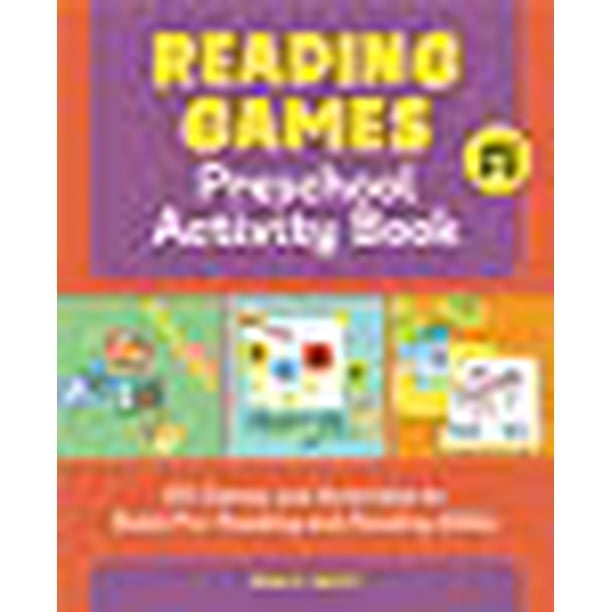 Reading Games Preschool Activity Book: 60 Games and Activities to Build ...