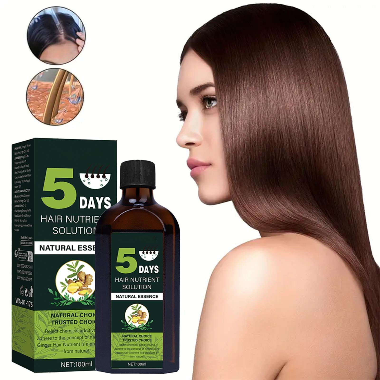 Solución Nutritiva Capilar Ganfancp Ginger Hair Nutrient 100Ml Cuidado ...