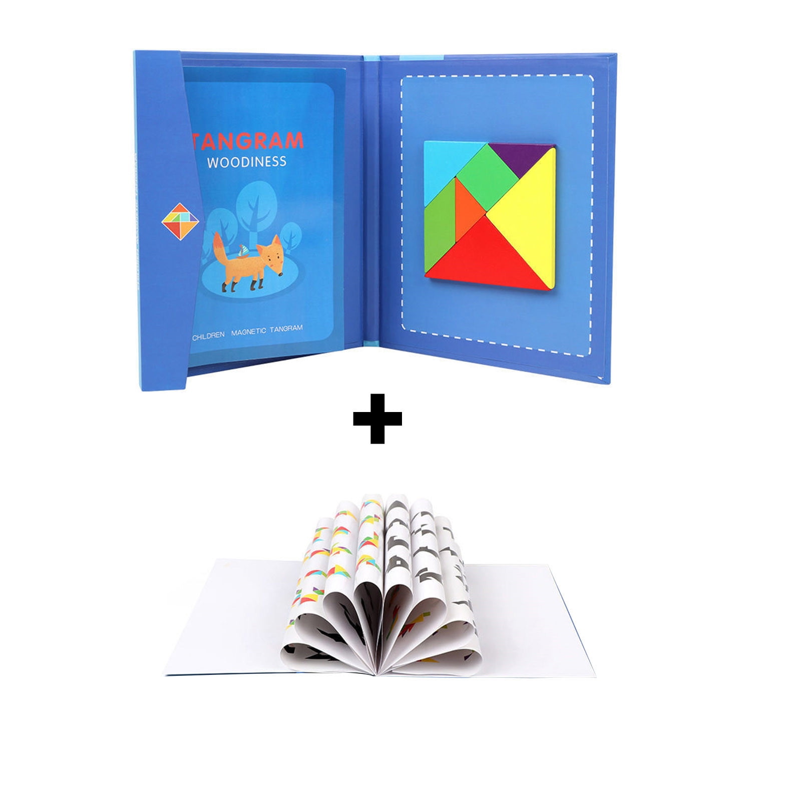 Click here for Rrj Magnetic Tangram Puzzle Game Book  Wooden Educ... prices