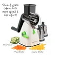 PrepSolutions Rotary Grate & Slice Tool with 3 Stainless Steel Drums ...