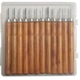 ROX Wood Mini Wood Carving Knife Set - 12 Piece in a PVC Box (Carving ...