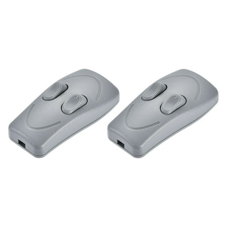 Cord Switch On-Off Control SPST Rocker Switch for Bedroom Table Lamp ...