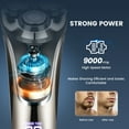 Electric Razor for Men,USB Rechargeable IPX7 Waterproof Wet & Dry ...