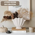 Seashell Vase, Large Ceramic Vase, Boho Vase for Pampas Grass - Walmart.com