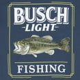 Busch Light Fishing Plaque Navy Colorway T-Shirt-2XLarge - Walmart.com