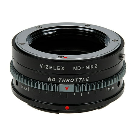 Vizelex Cine ND Throttle Lens Mount Adapter Compatible with Minolta MD ...