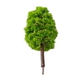 9 Pcs Mixed Miniature Trees Set - Plastic Model Trees with Flowers ...