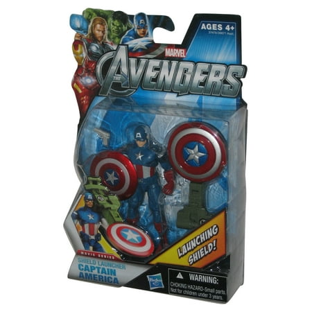 Marvel Avengers Movie (2011) Hasbro Shield Launcher Captain America ...
