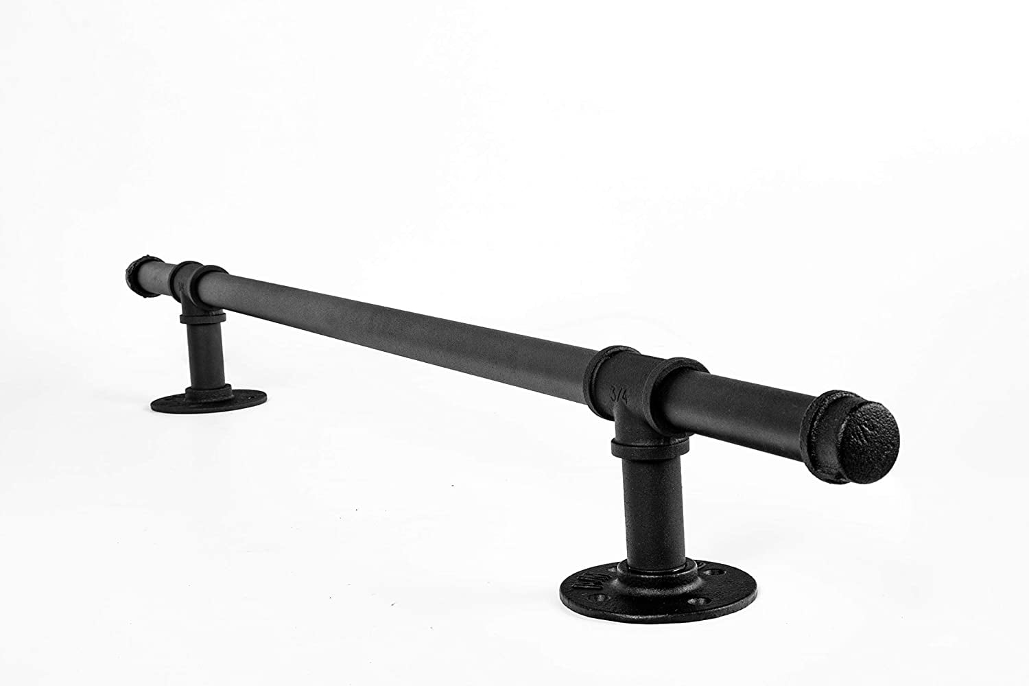 ATT Hardware 8FT Industrial Loft Pipe Style Handrail,Indoor Stair ...