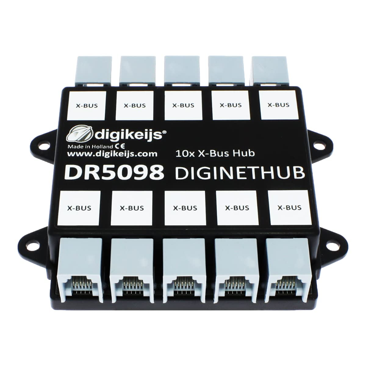 Digikeijs DR5098 DigiNetHub 10 Way XpressNet X-Bus Splitter Hub - Walmart.com