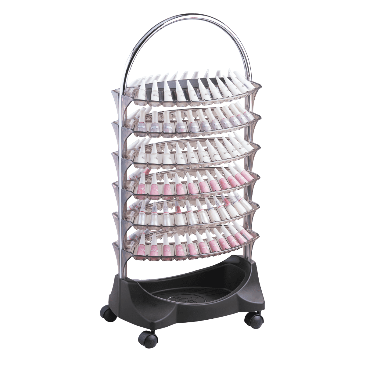 Dompel Manicure Trolley Smaltbell Classic 6 Trays Model 3401C - Walmart.com