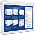 Queen Size Box Spring Encasement - 100% Waterproof, Bed Bug Proof ...