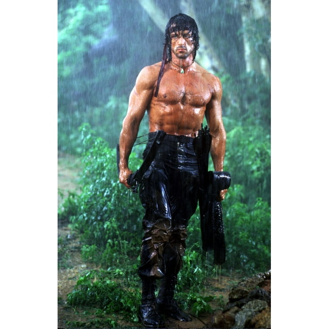 Rambo Movie Poster 24x36 Sylvester Stallone Art Decor Art Poster 24x36 ...