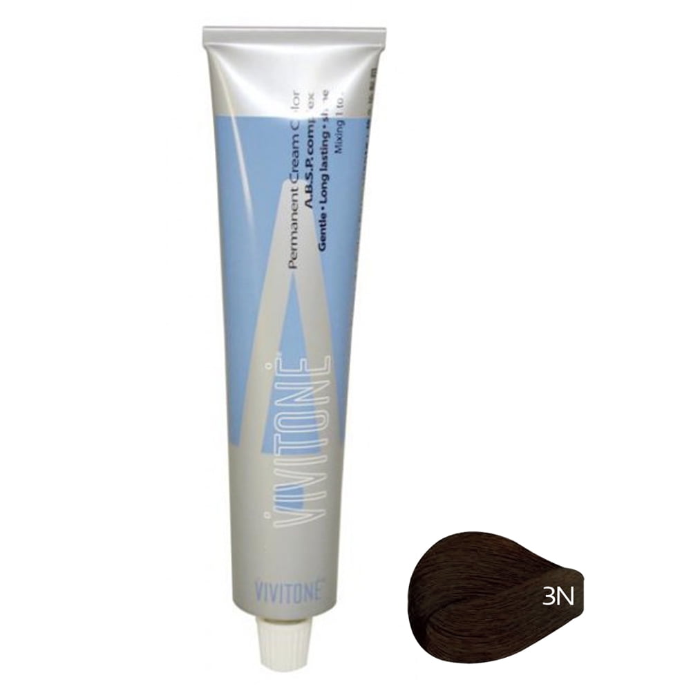 Vivitone Hair Color 3N Dark Brown 3 oz. - Walmart.com