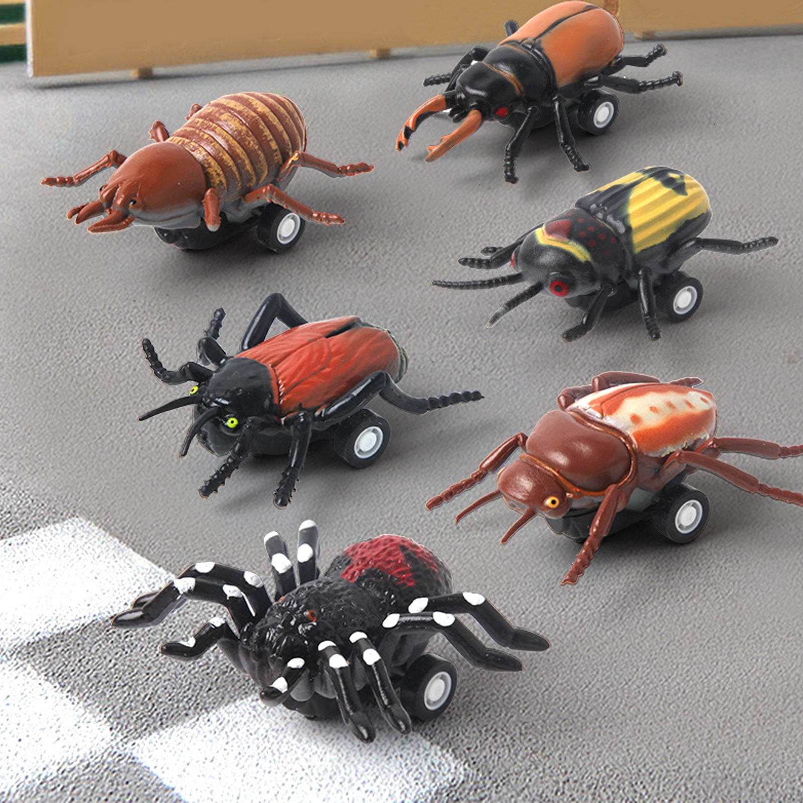 Coche Con Forma De Animal, Vehículos Con retroceso, Coches, 6 Piezas ...