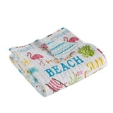 Levtex Home - Beach Days - Quilted Throw - 50x60in. -Coastal Beach ...