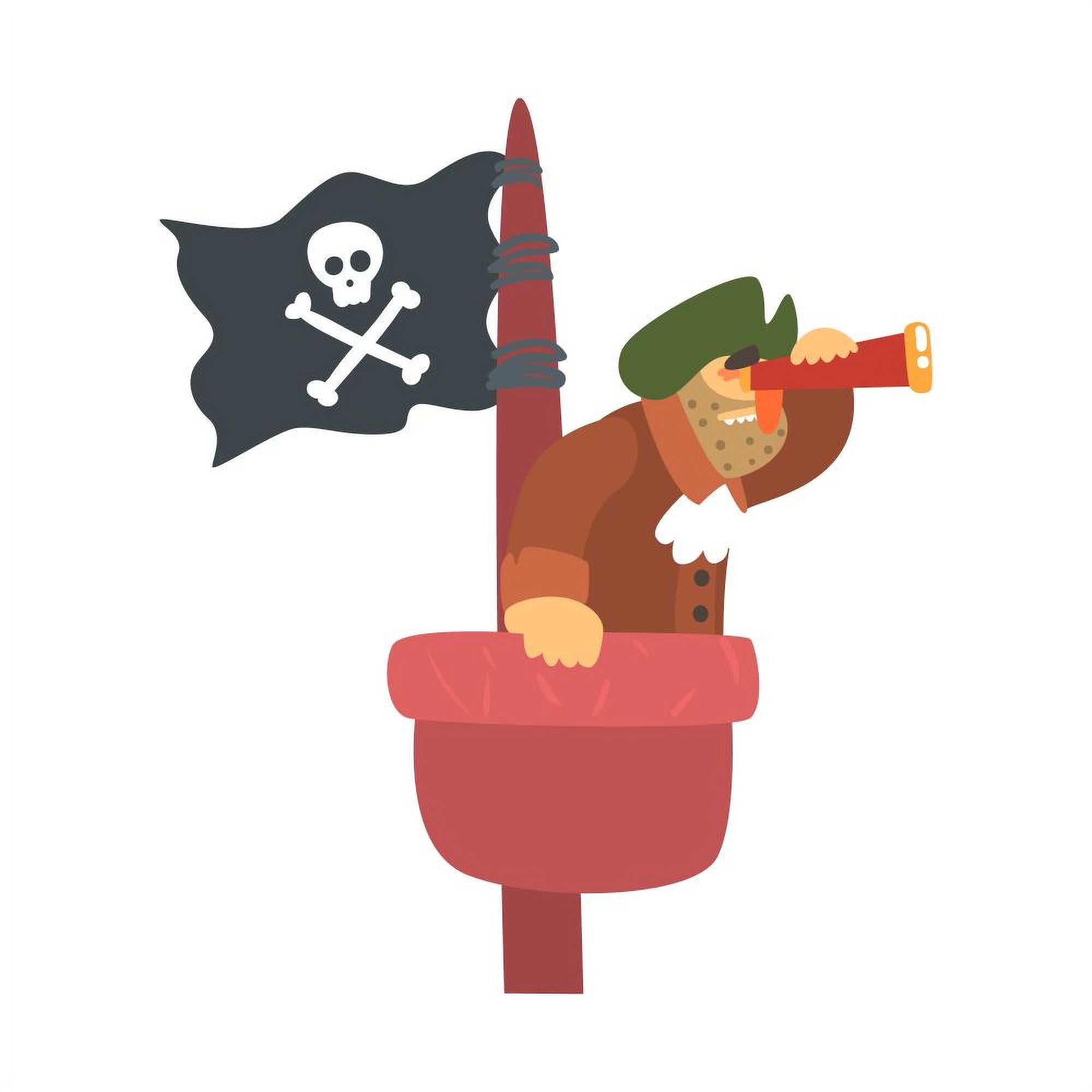 Cartoon Pirate Crows Nest
