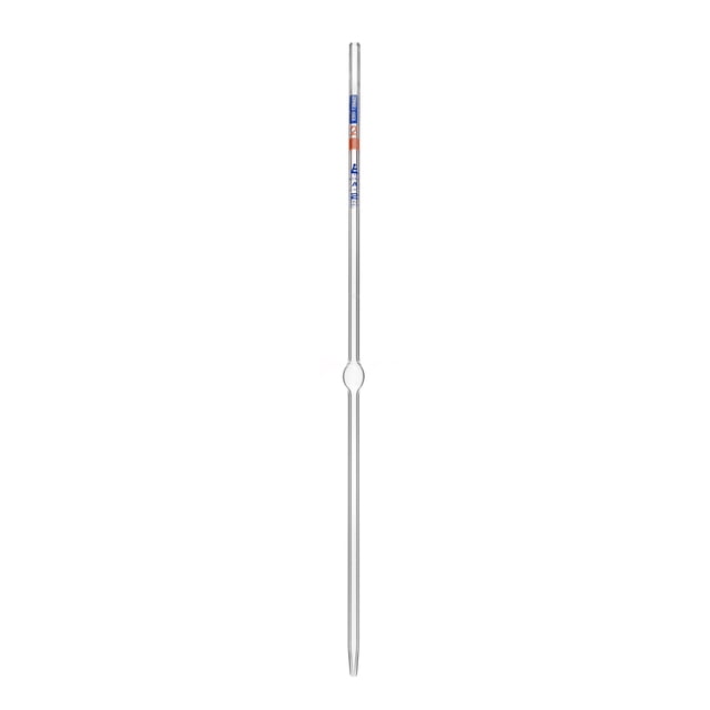Volumetric Pipette, 2ml - Class A Tolerance, ±0.010ml - Single ...
