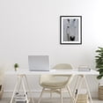 Stupell Industries Pure White Horse Portrait Black Framed Print Under ...