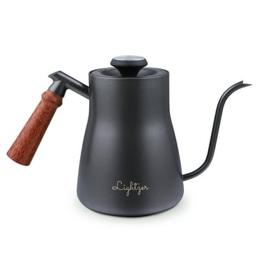 Easyworkz Gage Gooseneck Pour Over Coffee Kettle 12 oz Stainless Steel ...