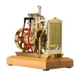 5cc Vertical Twin-Cylinder Gasoline Engine Model - Water-Cooled OHV ...