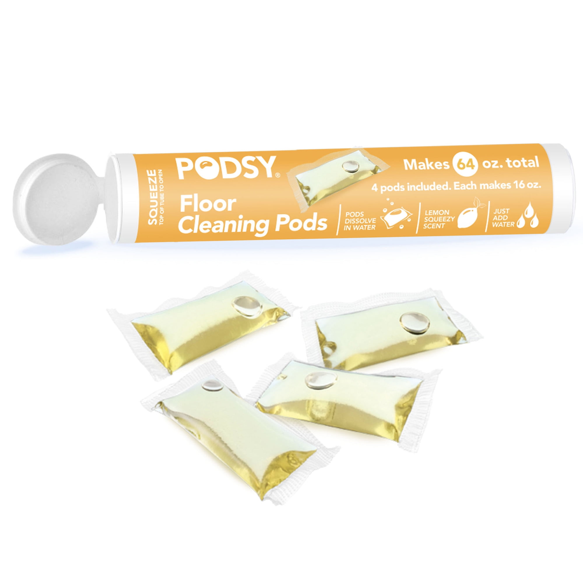 Podsy Floor Cleaning Refill Pods - 4 Floor Cleaning Refill Pods in ...