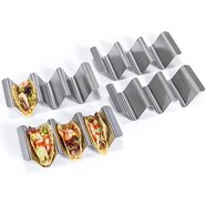 Bico Blue Talavera Ceramic Taco Holder, Taco Stand Rack Tray, Microwave ...