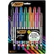 BIC Gel-ocity Stic Gel Pens, Medium Point, 0.7 mm, Clear Barrel ...