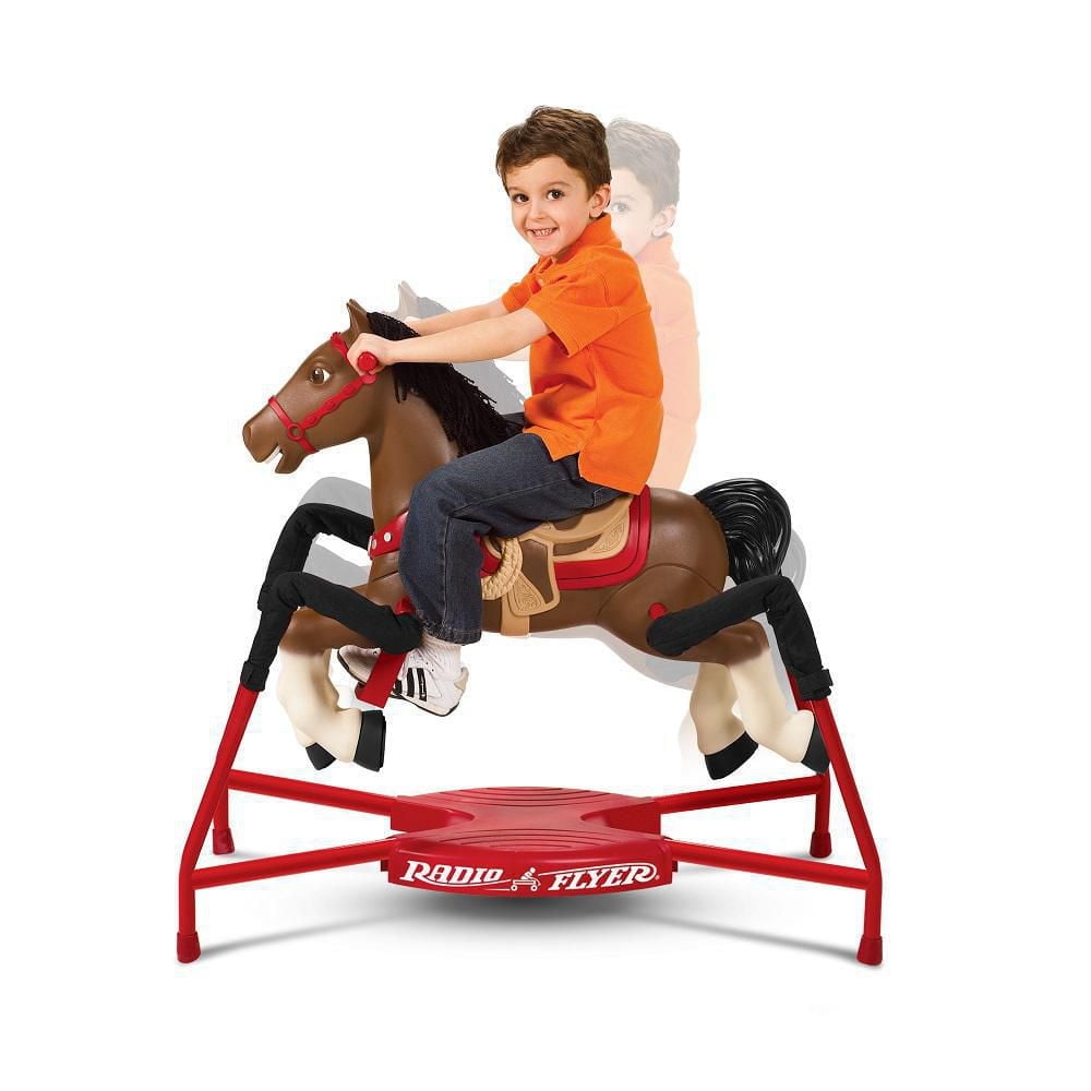 Radio Flyer Bounce Horse Bouncing Rocking Horse (Blaze: Interactive