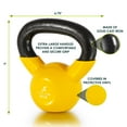 Prosourcefit, Kettlebells, 5-45 lb, Vinyl Coated Cast Iron - Walmart.com