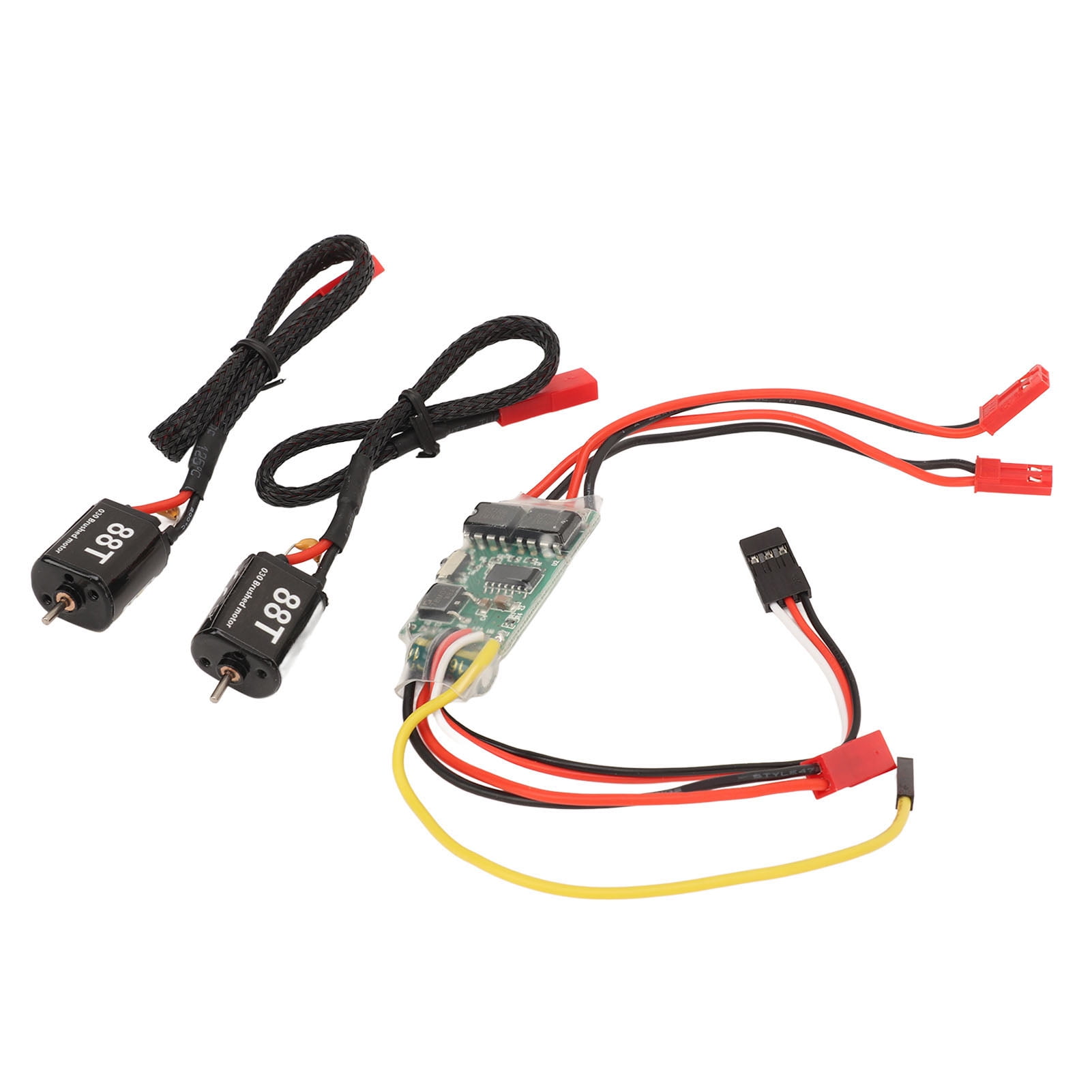 Brushed Electronic Speed Controller, Capacitor Module RC Brushed ESC ...